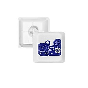 DIYthinker Year of Dog Animal China Zodiac Pattern Keycap Mechanical Keyboard PBT Gaming Upgrade Kit