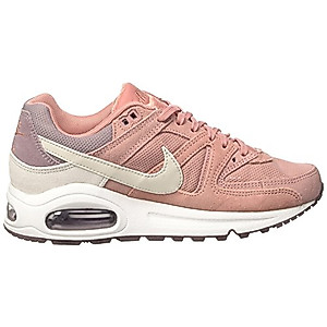 Nike womens Air Max Command Sneakers, Pink Reb Stardust Light Bone Taupe Grey White 600, 7.5