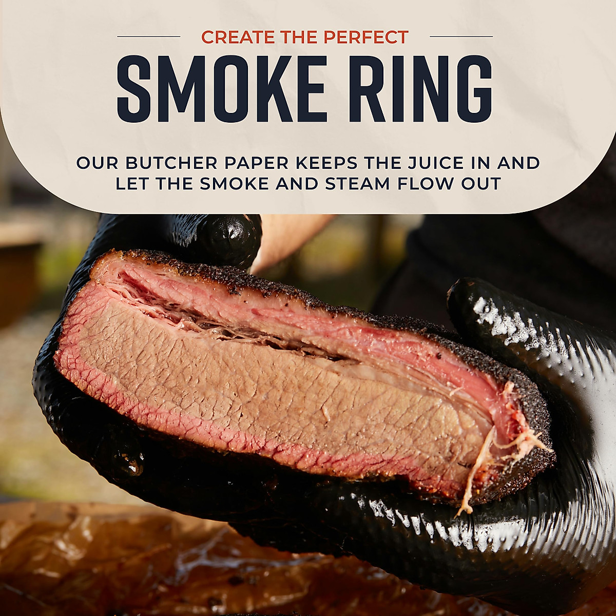 Pink Butcher Paper Roll - 18 Inch x 175 Feet (2100 Inch) - Food Grade Peach Wrapping Paper for Smoking Meat of all Varieties - Made in USA