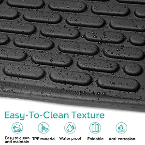 All-Weather Mat Accessory for Wonderfold Wagon W4 - Protects Wagon from Direct Exposure to Sand, Treats and Water - TPE Material - Easy Clean Surface - Water Resistant (W4 Models)