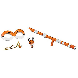 Miraculous: Tales Of Ladybug And Cat Noir Rena Rouge Role Play Set Rena Rouge Costume Kids Fancy Dress Set Mask And Accessories Ladybug Superhero Costumes For Girls And Boys