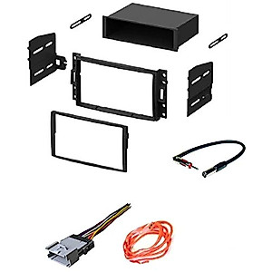 ASC GM510 Car Stereo Dash Kit, Wire Harness, and Antenna Adapter to Install an Aftermarket Radio for Some GM Vehicles - Important Compatible Vehicles and Restrictions Listed Below