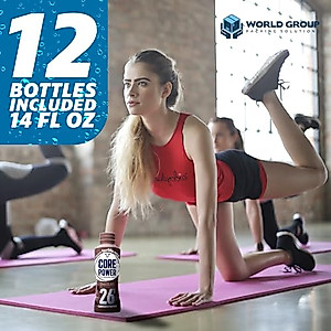 Fairlife Core Power 26g Protein Milk Shakes, Variety Pack, Vanilla and Chocolate Flavor, Ready To Drink for Workout Recovery, 14oz (Pack of 12) By World Group Packing Solutions
