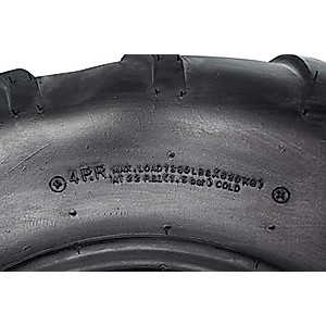 Kenda 22x11-10 4 Ply Lawn and Garden Rear Mower Tires for Grasshopper Mowers with Bottle Opener Key Chain (22x11-10 2 Pack)