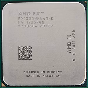 High Performance AMD FX-Series FX-4300 FX 4300 3.8 GHz Quad-Core CPU Processor for Smooth Computing Experience