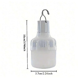 USB Rechargeable Emergency Light, 5 Adjustable Modes, High Brightness, Long Lasting, Multifunctional Lighting for Home, Outdoor, Camping, Hiking, Suitable for Various Environments.