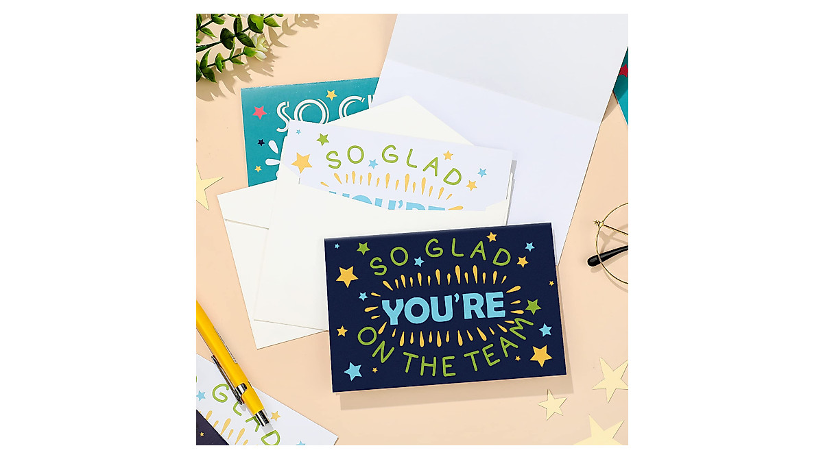 Welcome & Appreciation Cards: 48 Pack for Your Team