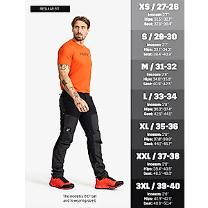 RevolutionRace Men's GP Pro Pants, Durable and Ventilated Pants for All Outdoor Acitivities, Jet Black - X-Large