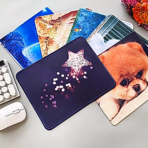 Wugao Calendar 2025,Stains Colorful Blur Mouse Pads