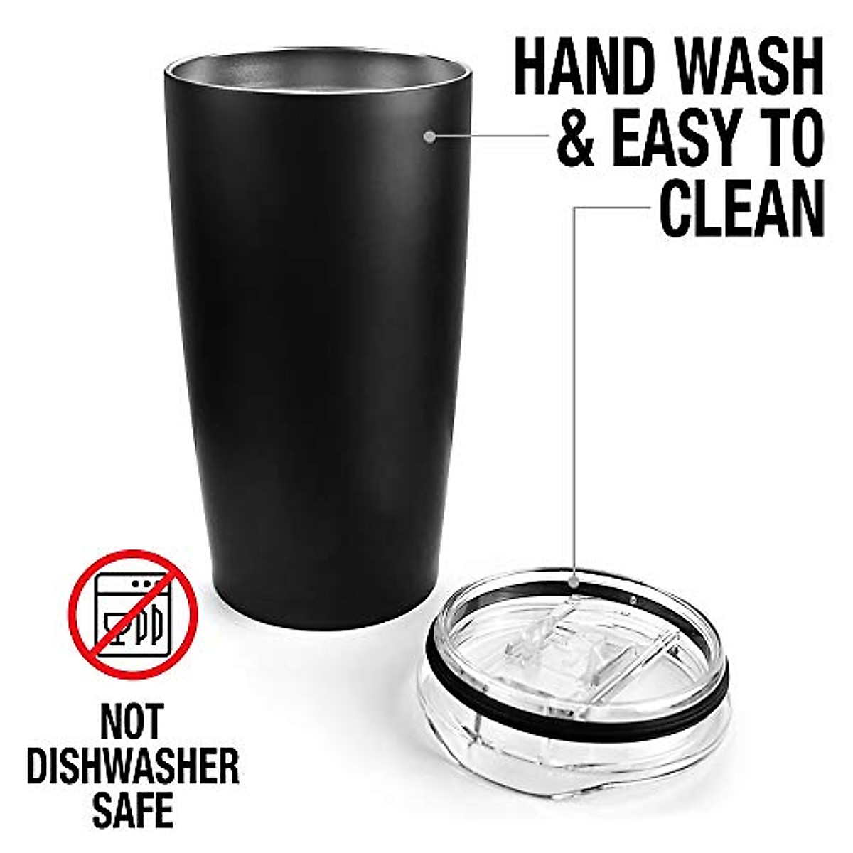 The Lost Boys Boys David Stainless Steel Tumbler 20 oz Coffee Travel Mug/Cup, Vacuum Insulated & Double Wall with Leakproof Sliding Lid | Great for Hot Drinks and Cold Beverages