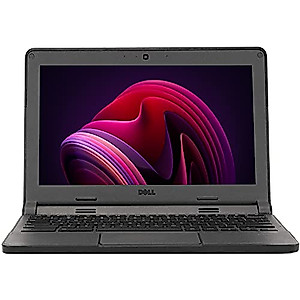 Dell Chromebook 11.6" Laptop Computer Intel Dual Core 4GB RAM 16GB SSD WiFi HDMI (Renewed)