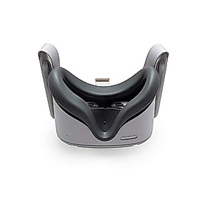 VR Cover for Meta/Oculus Quest 2 - Silicone Meta/Oculus Quest 2 Face Cover (Grey)
