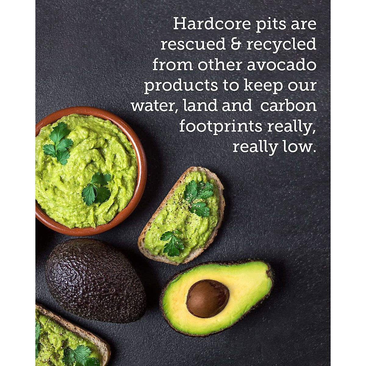 Hardcore Avocado Straws - 100% Biodegradable & Compostable - Made From Avocado Pits