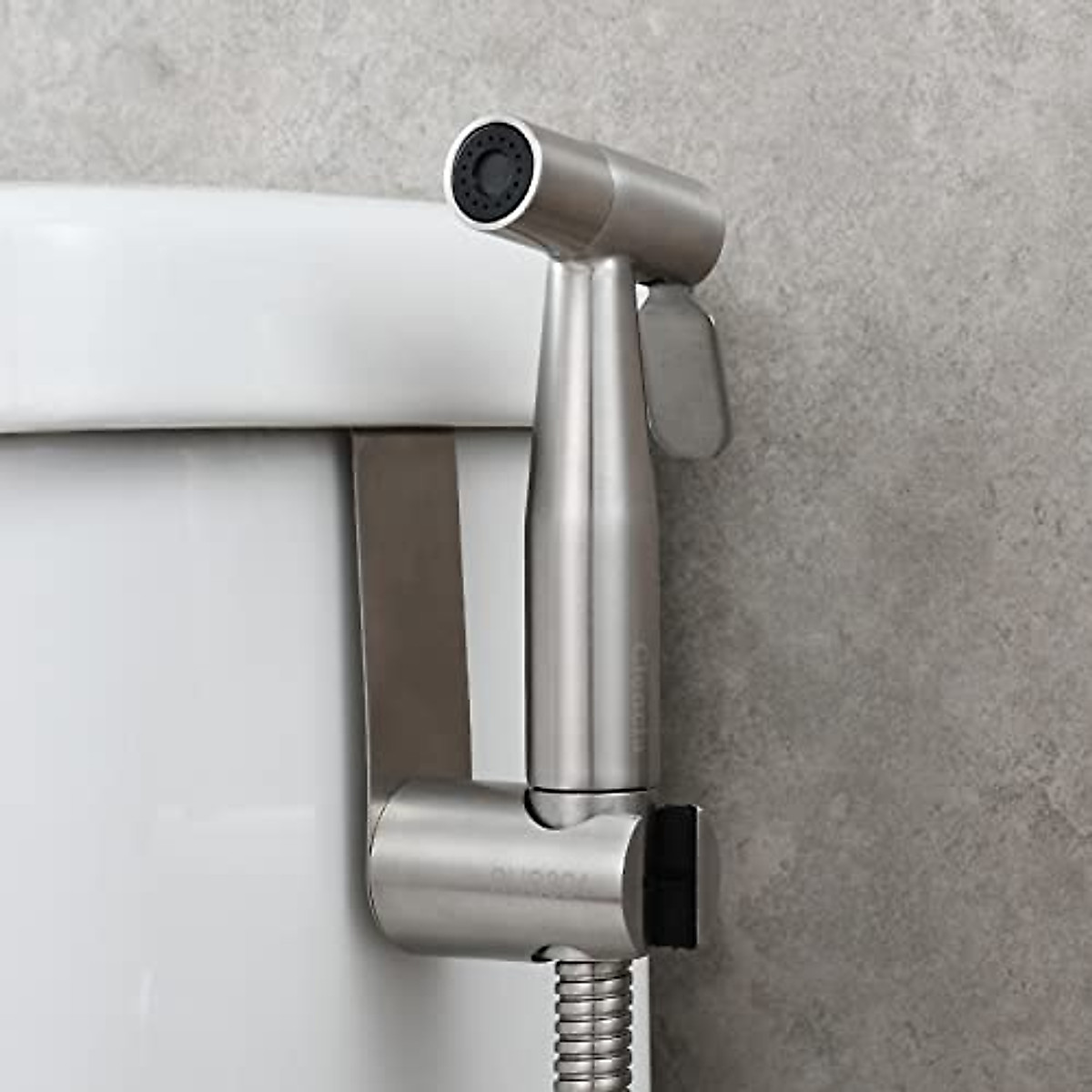 CIENCIA Toilet Bidet Sprayer Holder Stainless Steel Holder Hook Hanger for Hand Shower Toilet Bidet Sprayer, ST19A
