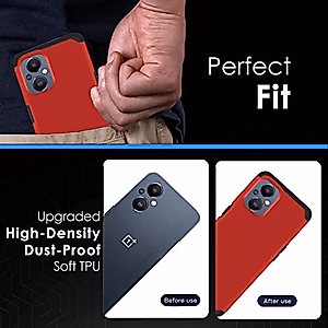 HRWireless Compatible for Oneplus Nord N20 5G CaseSeries with Premium Original Minimalistic Design for Shock Absorption, Accidental Drops, Scratches, Heavy Duty Shockproof Hybrid Cover