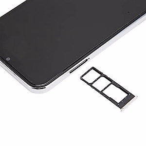 Cell Phone, 6000mAh High Capacity Battery Mobile Phone 100‑240V Face Recognition 6.53 Inch Full Screen for Work (US Plug)