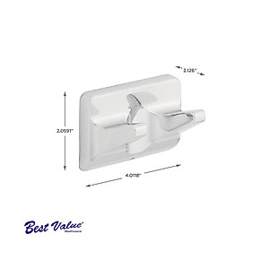 Best Value 8202PC Ventura Double-Robe Hook