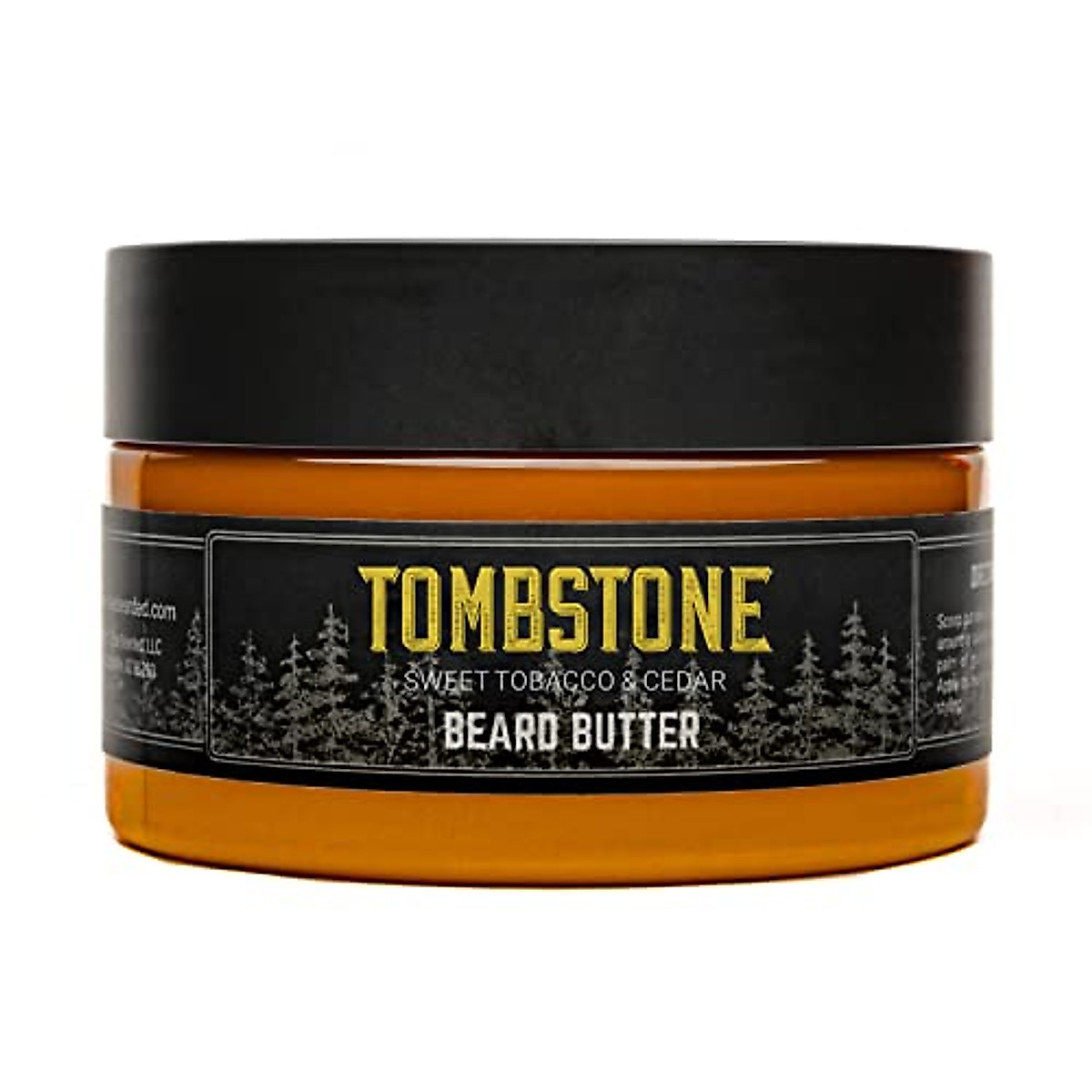 Live Bearded: Beard Butter - Tombstone - Leave in Conditioner for Beards - 3 oz. - Moisturize, Style, Condition - All-Natural Ingredients with Shea Butter - Light to Medium Hold - Made in the USA