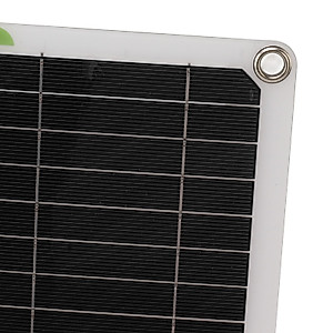 GLOGLOW 50W Monocrystalline Solar Panel, Efficient Power Supply, Large Capacity, Versatile Functionality, Perfect for Camping, Solar Powered Refrigerator Portable and Eco