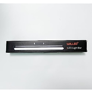 WILLED Dimmable Touch Remote Control Light Bar, 5W Built-in 2000mAh Battery and Stick Magnet Mount, for Reading, Closet, Cabinet, Makeup Mirror, Bedside, Study Light