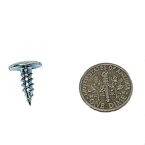 #8 x 1/2 - Truss Head Screws - Wood Screws Assortment - Short Screws - 100 Qty