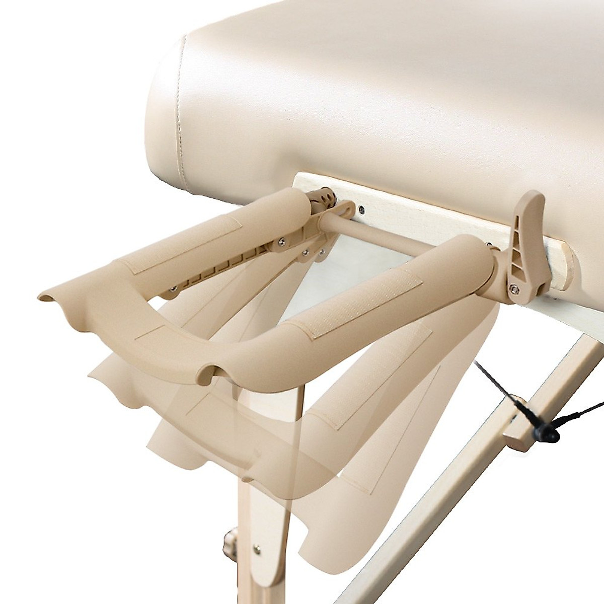 Master Massage 31" Montclair Pro Portable Massage Table Package, Memory Foam Cushioning, Reiki Panels, Shiatsu Cable Release- Tattoo Table, Spa Bed, Facial Bed