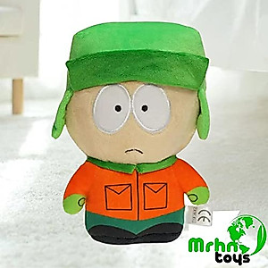 MRHN South North Park Plush Figures Toys Doll Kenny - Kyle Stan Eric Plushies Cartoon Characters Cotton Stuffed Plush Stuffed Ornaments Gift, Anime Cartoon Fans Children Adults