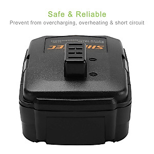 Shentec Two Pack 12V 3000mAh Battery Compatible with RYOBI CB120L CB121L BPL-1220 130503001 130503005, 12V Li-ion Battery (NOT for CB120N)