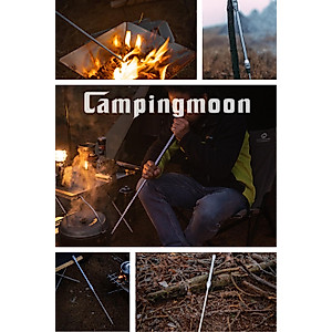 CAMPINGMOON Fire Blowing Stick Split Type Compact Fire Starter MS-43