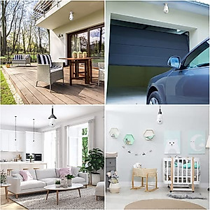 GALAYOU 360 Light Bulb Security Camera Light Socket E27 Lightbulb Camera, 2.4G WiFi Wireless Camera for Home Security with Motion Tracking, Easy Installation, Works with Alexa