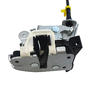 Door Lock Latch & Cable fit for Ford F-150 Extended Cab Pickup ONLY 2004 2005 2006 2007 2008, RH Passenger Upper and Lower Rear Side Latches Assembly, Replace 8L3Z-18264A00-B, 6L3Z-18264A00-B