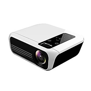 CXDTBH Full 1080p Projector 4k 5000 Lumens Cinema Proyector Beamer Compatible USB AV with Gift ( Size : Android Version )