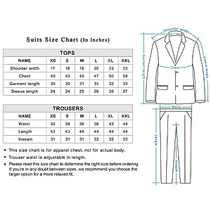 U LOOK UGLY TODAY Men's Party Suit Solid Color Prom Suit for Themed Party Events Clubbing Jacket with Tie Pants White X-Large