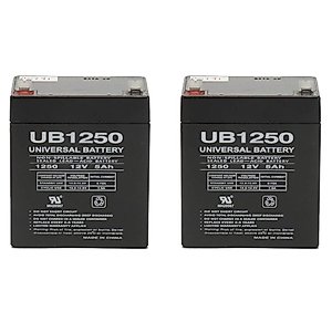 Universal Power Group 12V 5AH Replacement Battery for Razor Drift Crazy Cart # 25143499-2 Pack