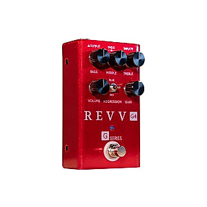 Revv G4 Preamp/Overdrive/Distortion Pedal Red