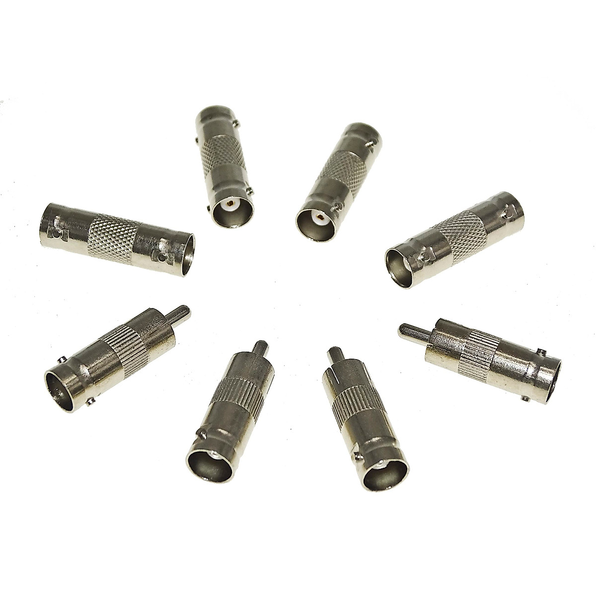 4 x 60ft Security Camera BNC Cable,Video Audio with Power for CCTV Camera Installation,Pre-Made All in one Siamese coaxial Plug Ready