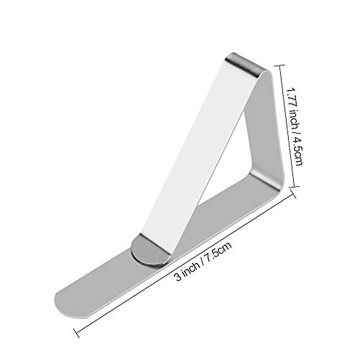 12 Pcs Picnic Tablecloth Clips for Outdoor Tables, Premium Table Cloth Clip Holders, Thick Picnic Table Clips for Dining Tables, Metal Table Cloth Holding Clip, Cover Clamps for Tablecloths HAHAYOO