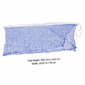 Kisangel Badminton Net Swimming Pool Volleyball Net Pickleball Net Soccer Tennis Net Backyard Badminton Set Portable Badminton Set for Backyards with Net Net Fold