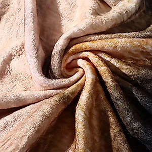 SXCHEN Blankets Plush Sofa Bed Throw Blanket Funny Pug Dogs Pet Animal 60"x80"