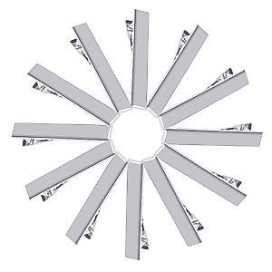 Elcoho 150 Pieces Metal Hair Clips Single Prong Alligator Clips Curl Clips Silver Hairbow Accessory