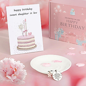 Daughter in Law Birthday Gifts - Funny Daughter in Law Gifts - Daughter in Law Gifts from Mother in Law - Birthday Wedding Mothers Day Christmas Gifts for Daughter in Law from Mom Dad