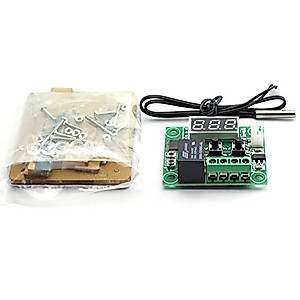 E-outstanding Temperature Controller DC 12V Digital Cooling/Heating Temp Thermostat -50-100 Degree Controlled Switch Module W1209 + Acrylic Box