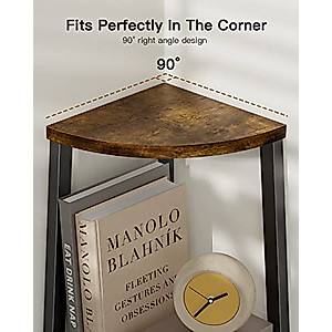 Pipishell Coat Rack and 5 Tier Corner Shelf for Home Office