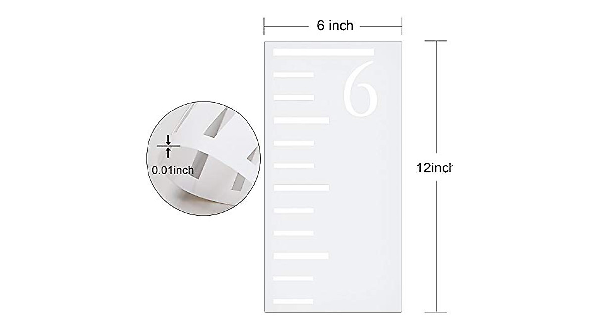 Create a 7-Foot Growth Chart with Tatuo Reusable Stencil