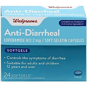 Walgreens Anti-Diarrheal, Softgels, 24 ea
