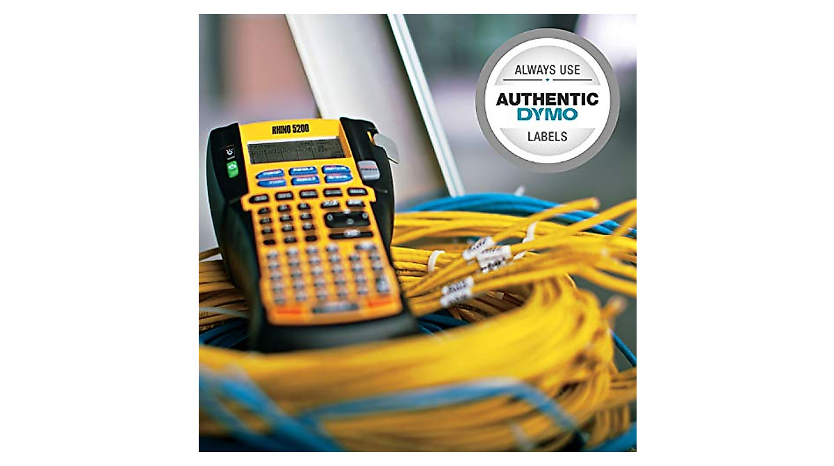 DYMO Rhino 5200 Industrial Label Maker - Fast & Durable
