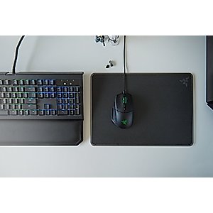 Razer Basilisk Gaming Mouse: 16,000 DPI Optical Sensor - Chroma RGB Lighting - 8 Programmable Buttons - Mechanical Switches - Customizable Scroll Resistance - Classic Black