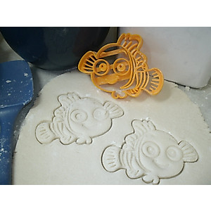 INSPIRED BY FINDING DORY NEMO FISH MOVIE CHARACTERS SET OF 2 COOKIE CUTTERS MADE IN USA PR1046