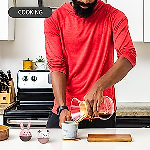 AUDRWALL Cute Kitchen Timer Mechanical Timer for Kids, 60 Minutes Manual Cooking Timer Wind Up Countdown Timer Cute Timer for Cooking Reading Sports Study Time Management and Desktop Decor (Rabbit)