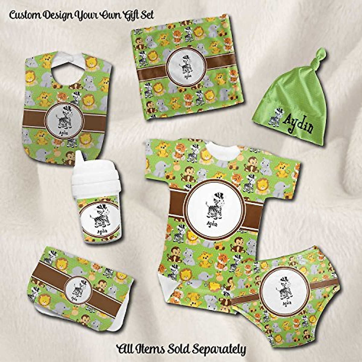 Personalized Baseball Burp Cloth - Fleece w/Name or Text